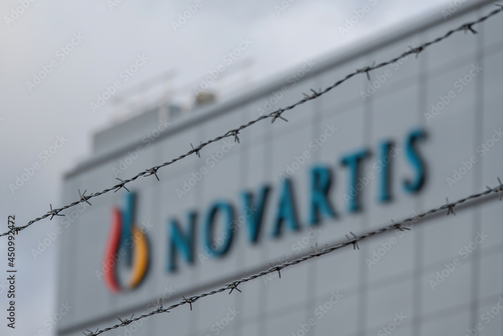 Fotka „STEIN, SWITZERLAND - FEBRUARY 18, 2020: Novartis is the second ...