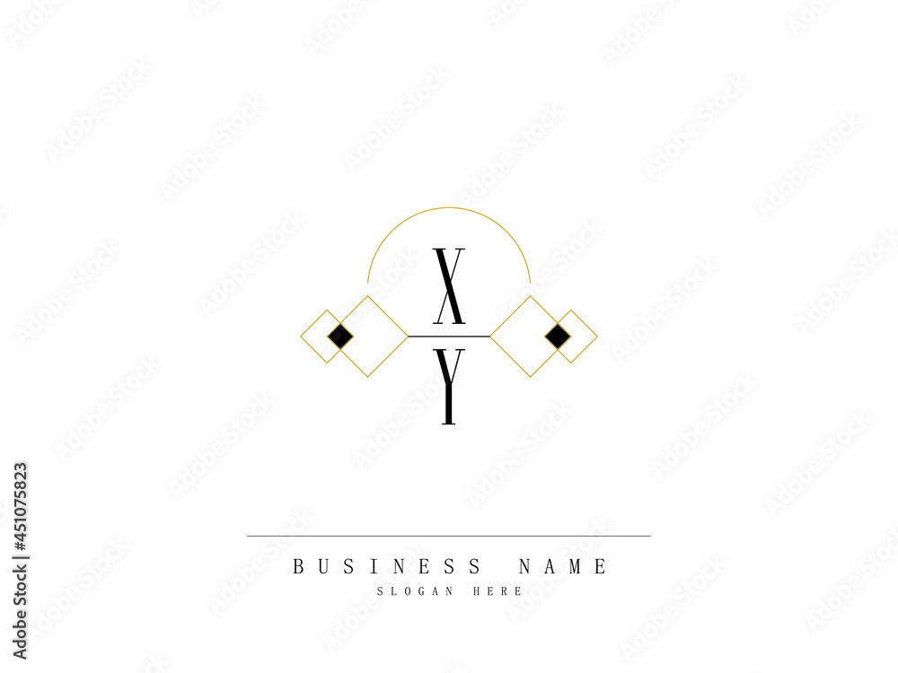 Letter XY Logo, Creative xy Logo Template with Creative Line Art ...