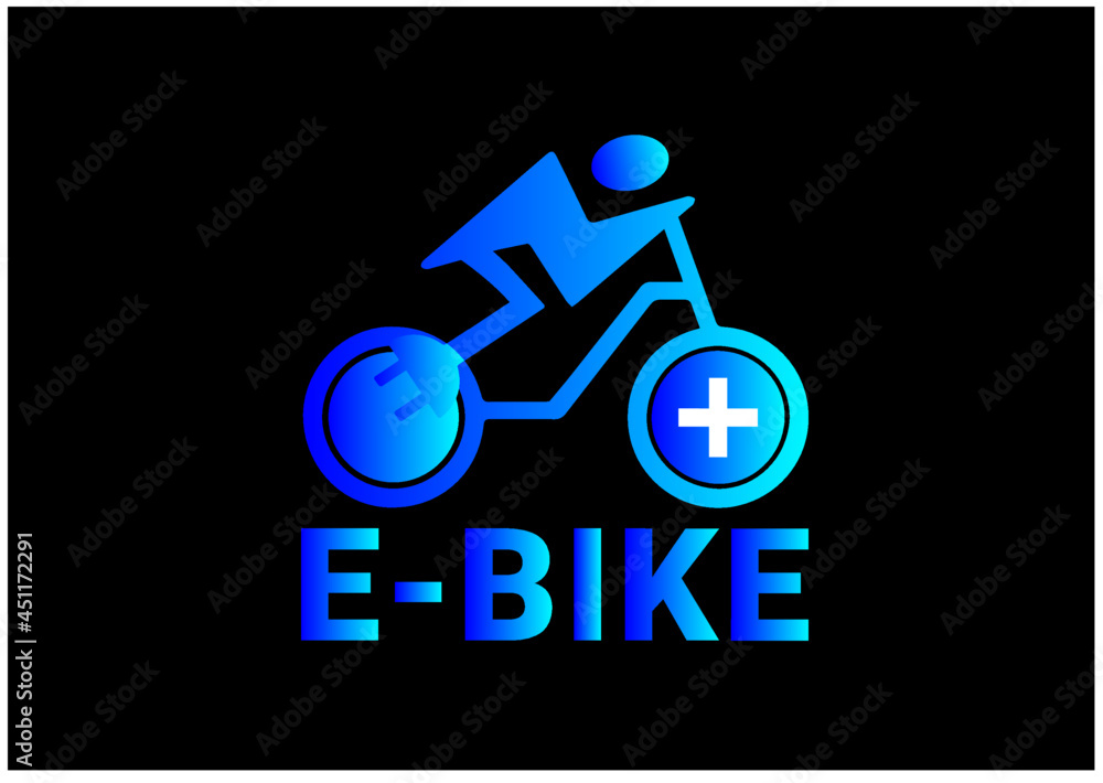 E Bike New Logo and Icon Design Stock Vector | Adobe Stock