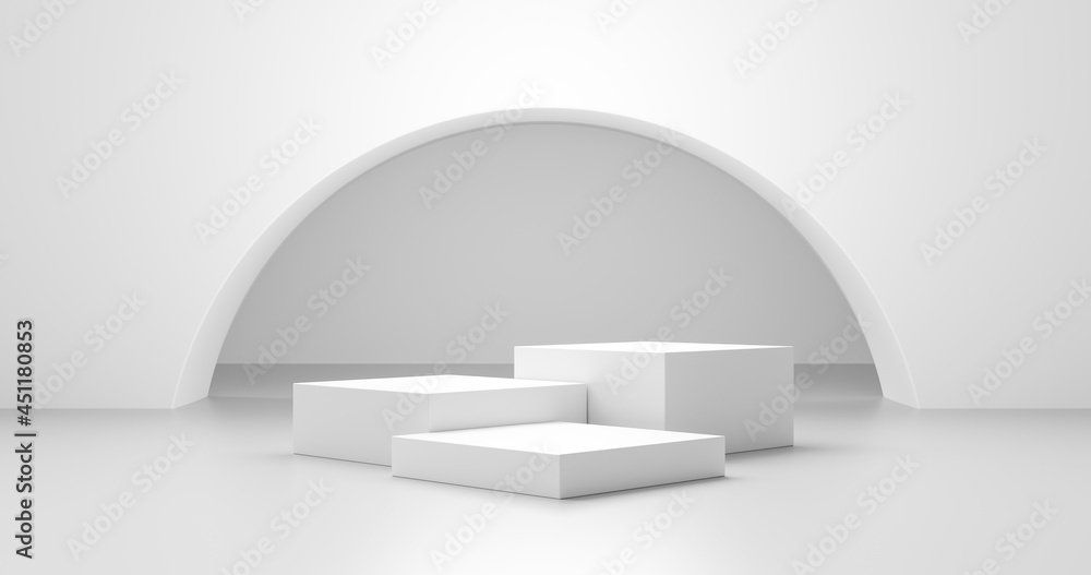 White product background and empty blank space abstract design template ...