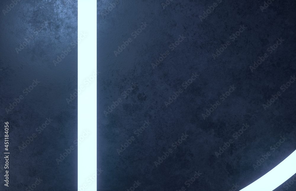 Dark black futsal indoor soccer field background with white lines Stock ...