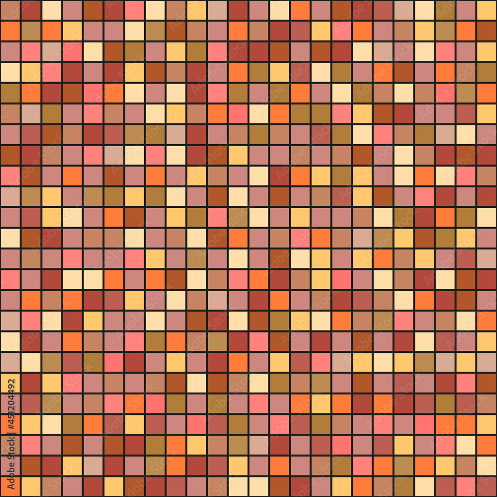 Tile texture. Seamless pattern. Checkered background. Abstract grid ...