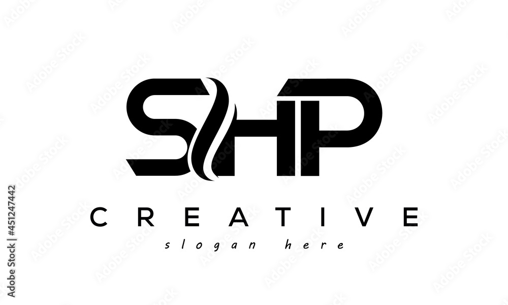 Letter SHP creative logo design vector Stock Vector | Adobe Stock