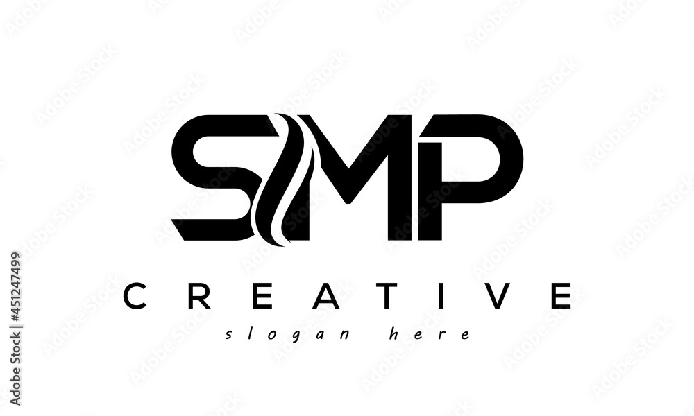 Letter SMP creative logo design vector Stock Vector | Adobe Stock