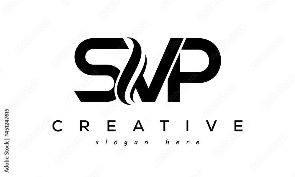 Letter SVP creative logo design vector Stock Vector | Adobe Stock