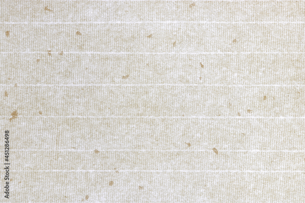 Gold spots decorated paper with stripes background. Decorative cream ...