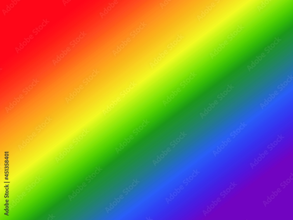 LGBTQ+ Gradient Background. Pride Flag Color Stock Vector | Adobe Stock