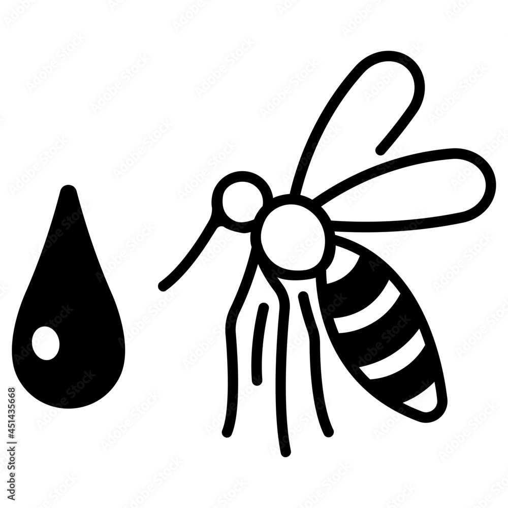 dengue fever icon Stock Vector | Adobe Stock