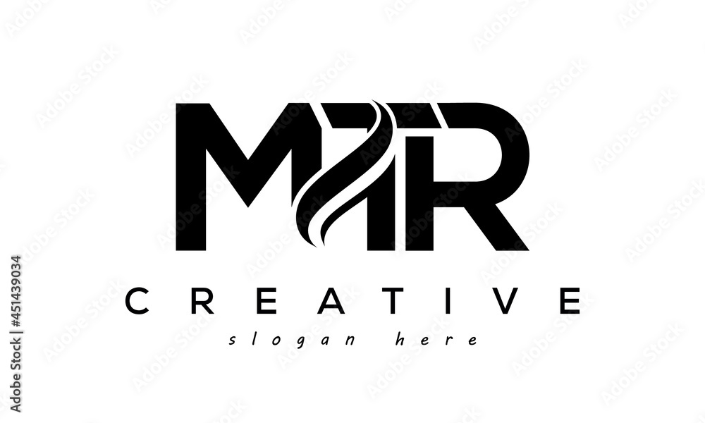 Letter MTR creative logo design vector Stock Vector | Adobe Stock