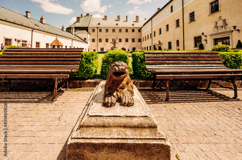Cerveny Kamen Castle is a 13th-century castle in Slovakia. Castle with ...