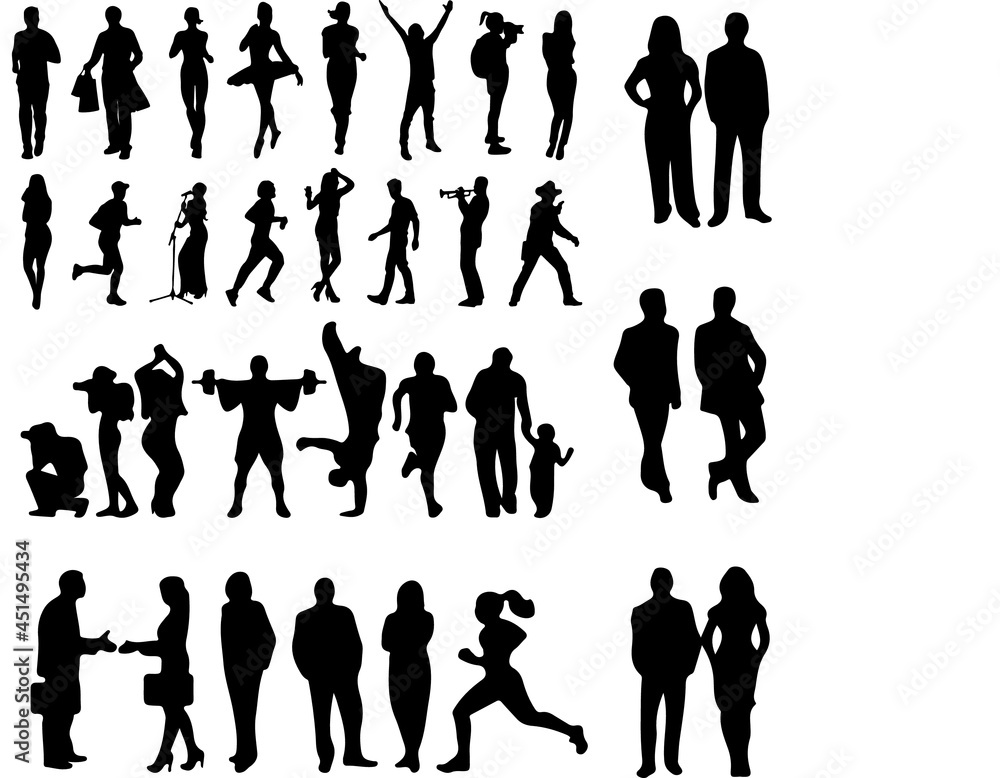 Vetor De Simbolo Humano