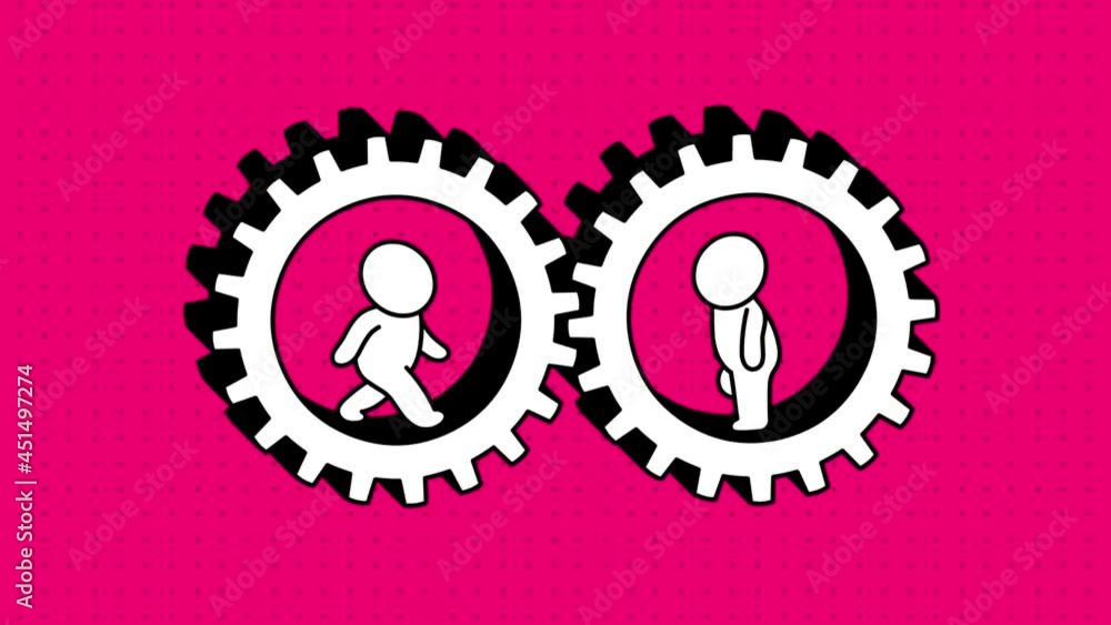 machine, stickman, stick man, stick men, society, metaphor, sociology ...