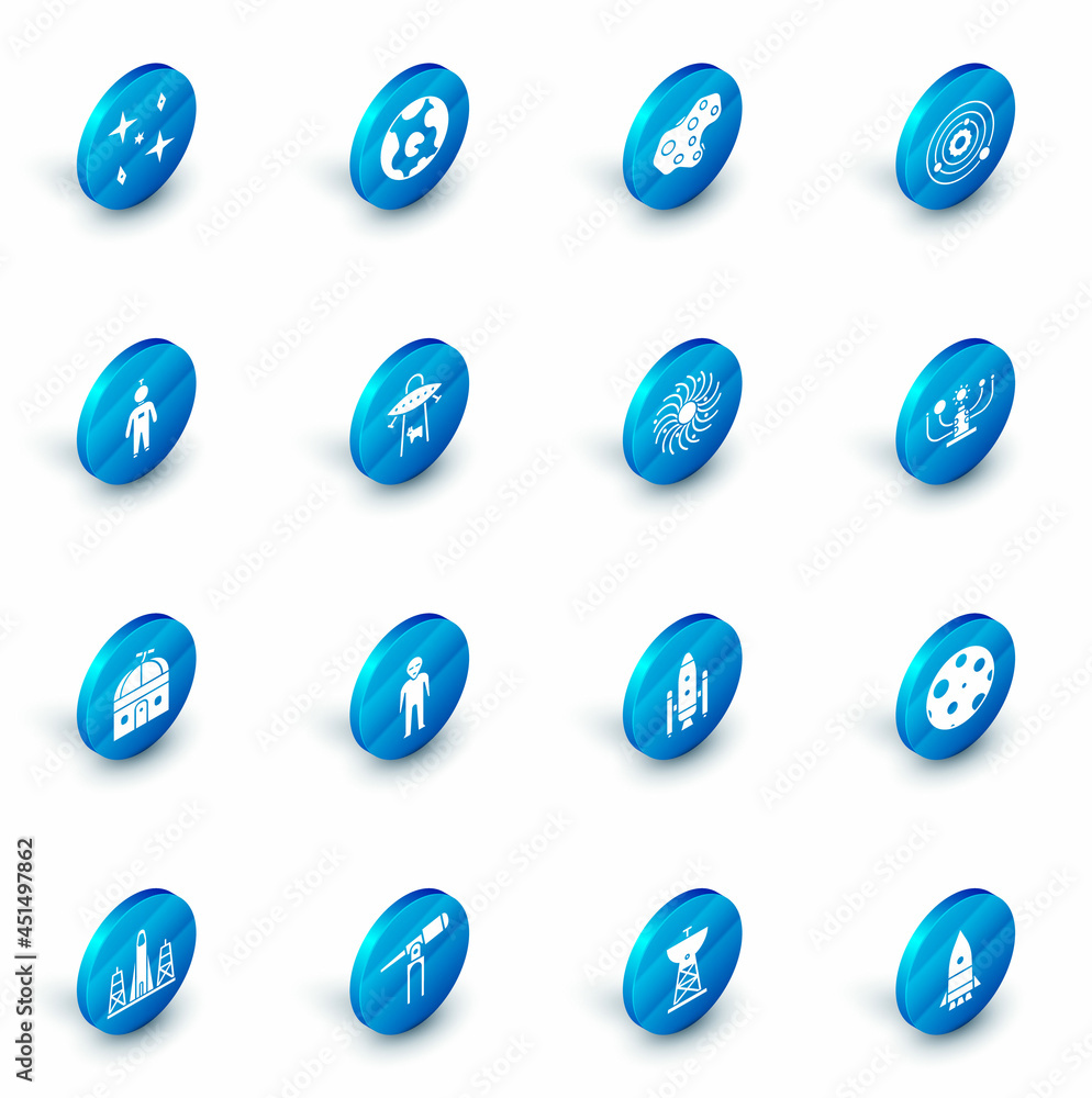 Set Earth globe, Asteroid, Solar system, Astronaut, Astronomical ...