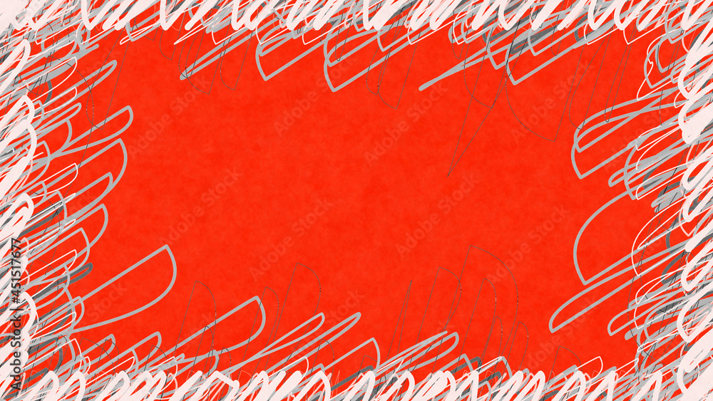 crayon hand draw sketch pencil line frame texture graphic design Stock ...