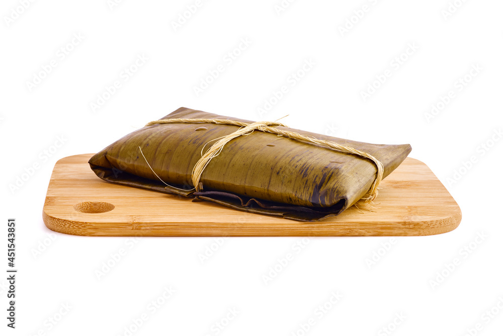 Comida típica mexicana, Tamales veracruzanos o jarochos, preparados con ...