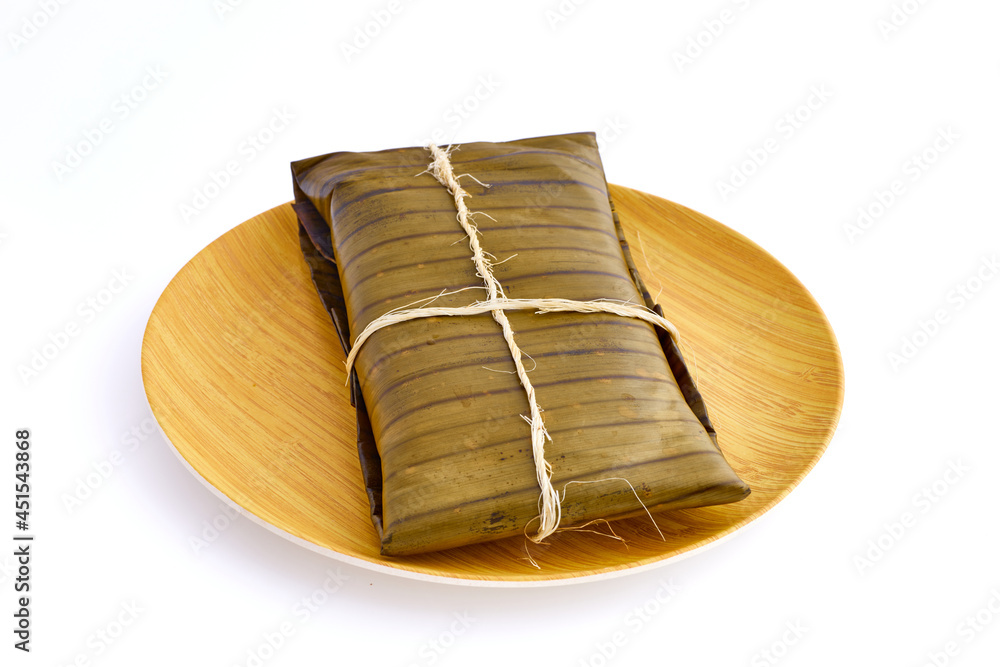 Comida típica mexicana, Tamales veracruzanos o jarochos, preparados con ...
