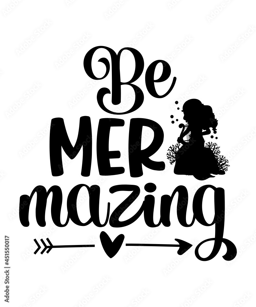 Mermaid Svg Bundle,Mermaid Svg,Give Me Vitamin Sea Svg,Birthday Girl ...