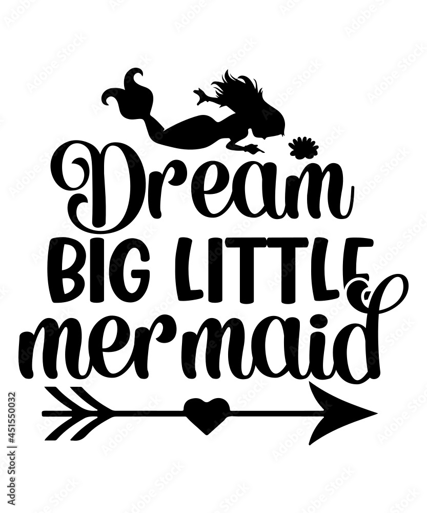 Mermaid Svg Bundle,Mermaid Svg,Give Me Vitamin Sea Svg,Birthday Girl ...