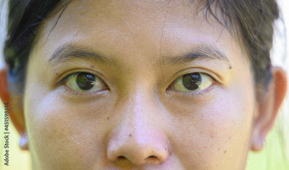 Asian woman face without makeup.asian woman face without plastic ...