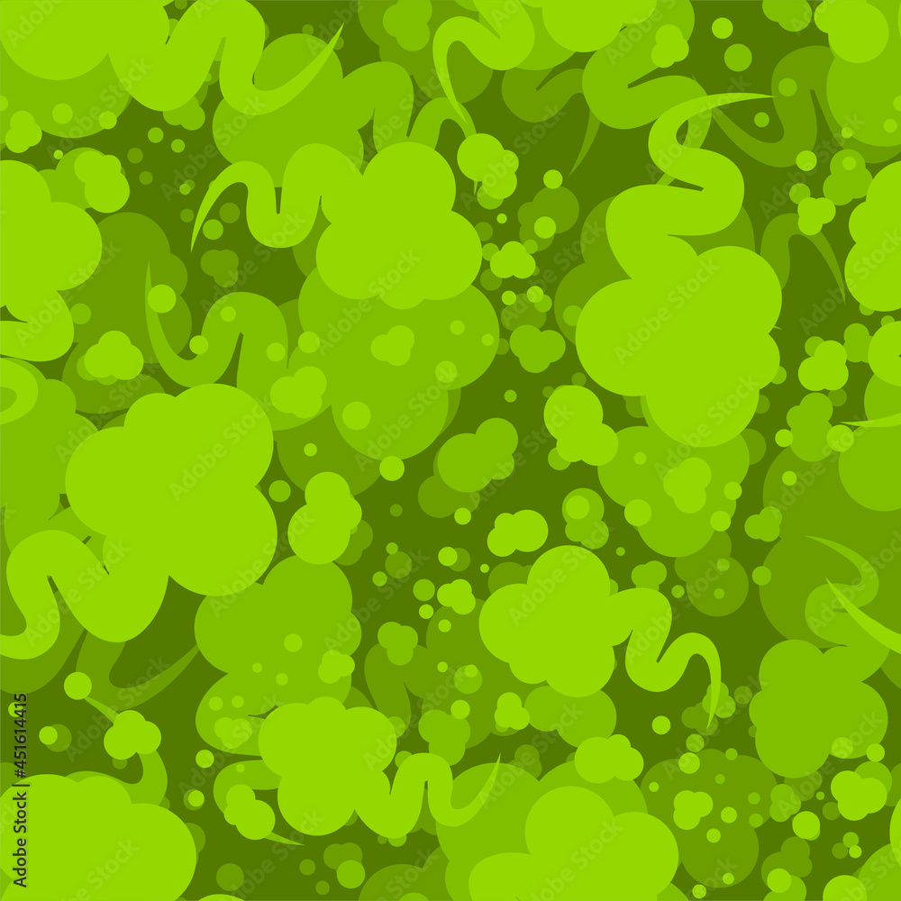 Fart pattern seamless. green smoke gas background. Farting texture ...