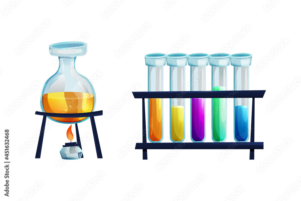 Chemical Testing Cartoon