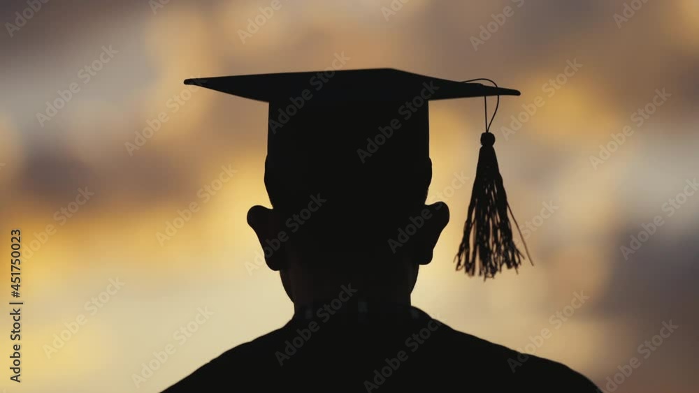 Graduation Congratulations on the day of graduation at the university ...