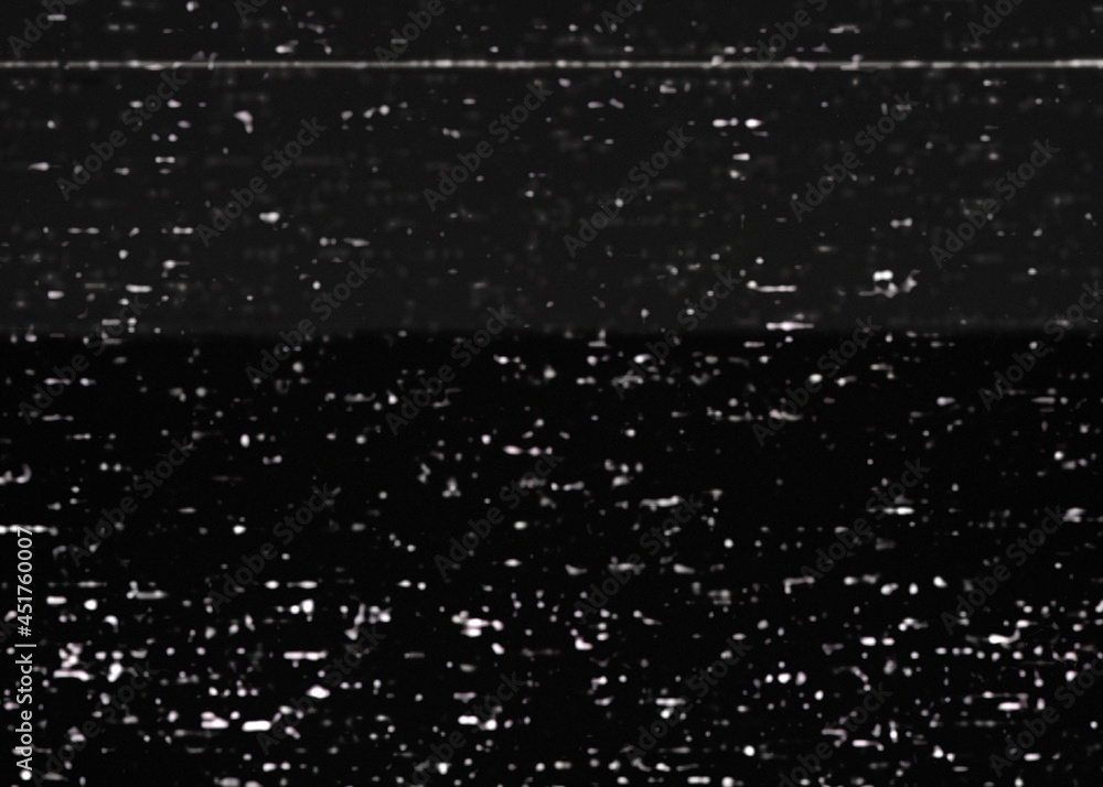 ภาพประกอบสต็อก A distorted analog screen capture (intentional noise ...