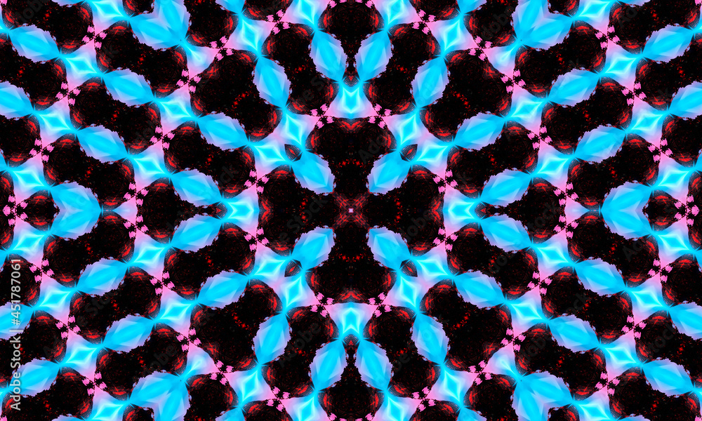 Groovy Wallpaper. White Repeat Batik. Black Geometric Colour. Mystic ...