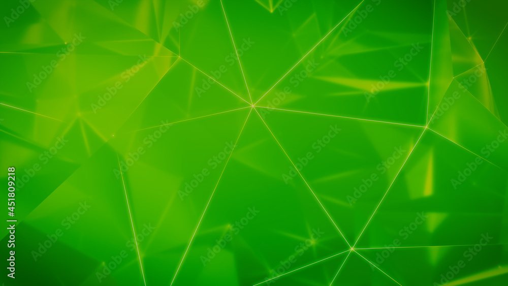 Artificial Intelligence, Quantum Computing Concept. Green Tech ...