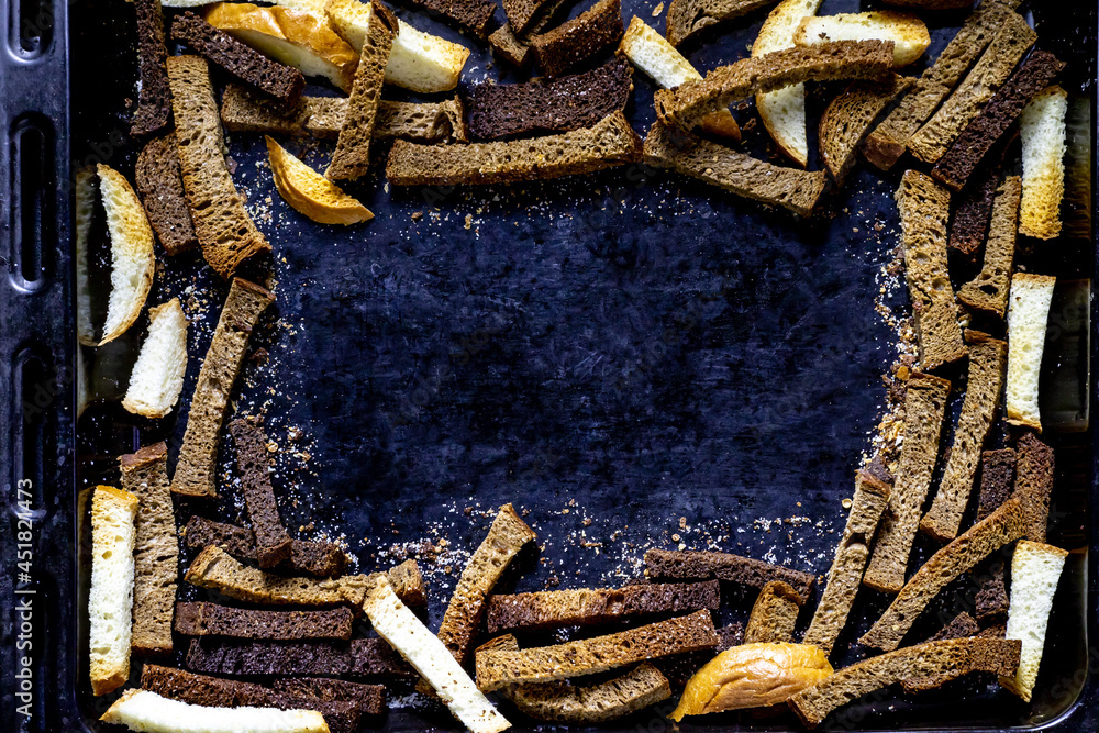 piece, ingredient, toast, group, rustic, cracker, white, many, product ...