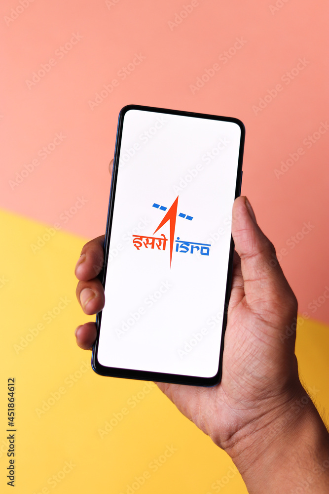 Assam, india - December 20, 2020 : Indian Space Research Organisation ...