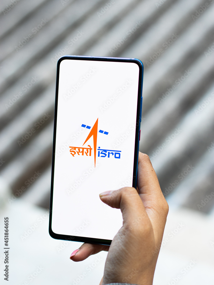 Assam, india - December 20, 2020 : Indian Space Research Organisation ...