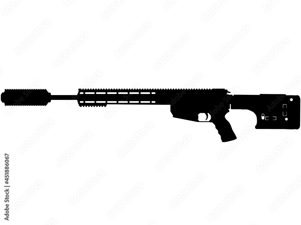 Canada C20 DMR is a 7.62×51mm NATO Semi-automatic rifle, sniper rifle ...