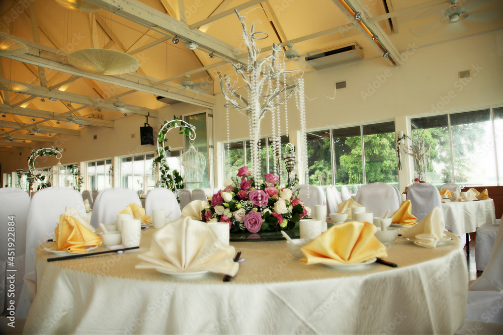 banquet sit down buffet party catering with asian halal menu for ...