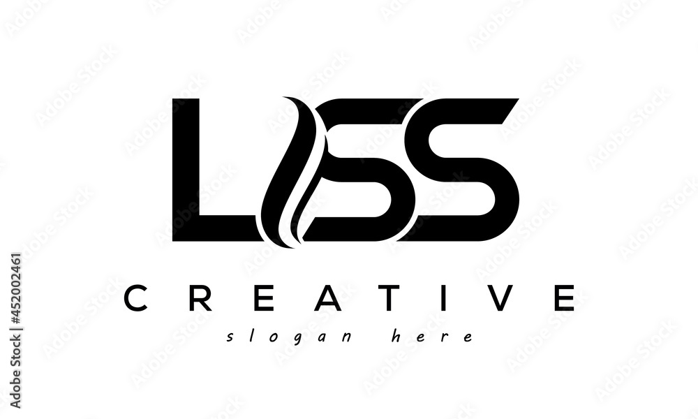 Letter LSS creative logo design vector Stock Vector | Adobe Stock