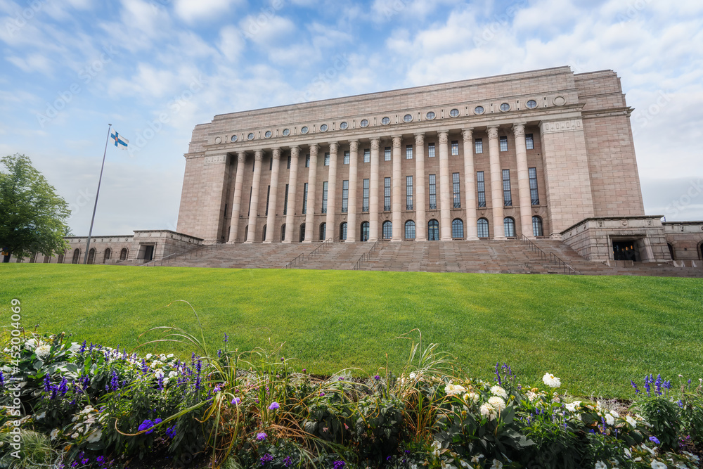 Parliament House - Parliament of Finland Building - Helsinki, Finland ...