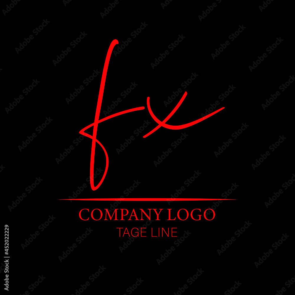 hand written logo design.hand writing logo font.hand written logo ...