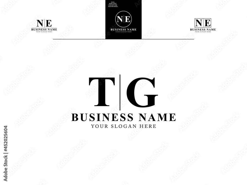 Letter TG Logo, Monogram tg logo icon vector with Abstract T&G simple ...
