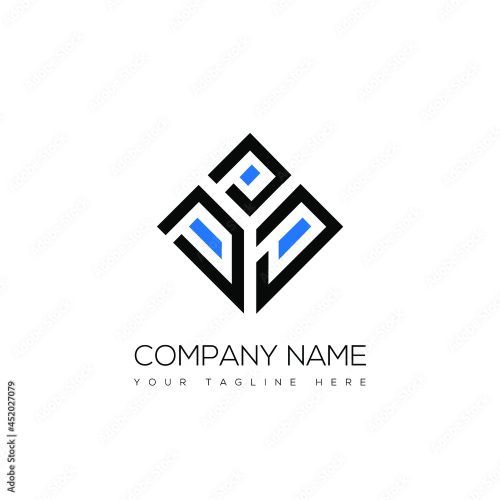 DDD letter logo abstract design. DDD unique design, DDD letter logo ...