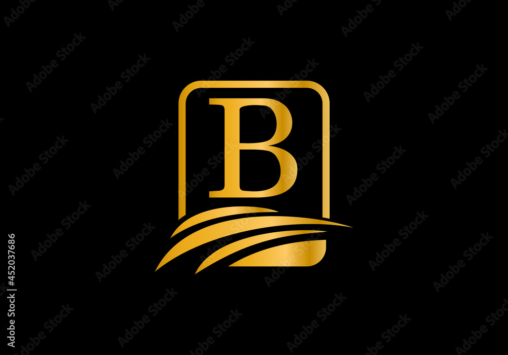 Initial B monogram alphabet with agriculture. agriculture logo design ...