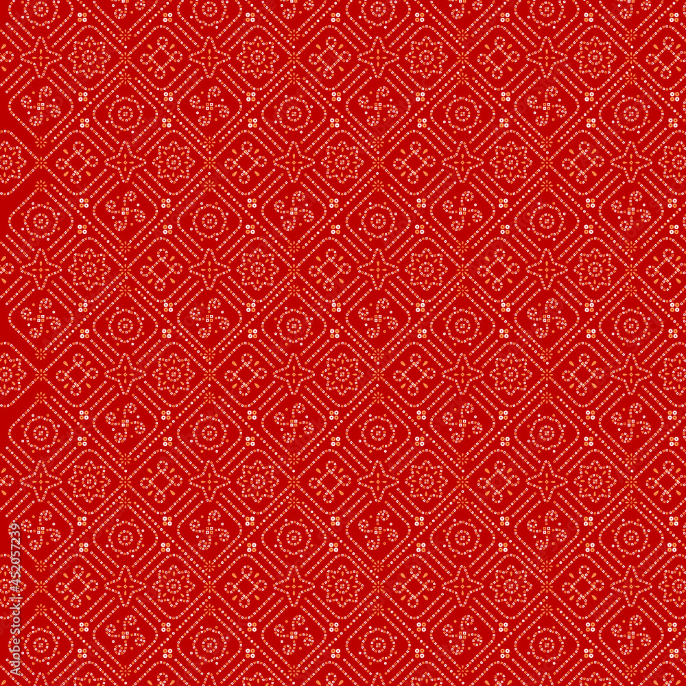 Collection of Indian Textile Design and Chunri Textile Vector Design ...