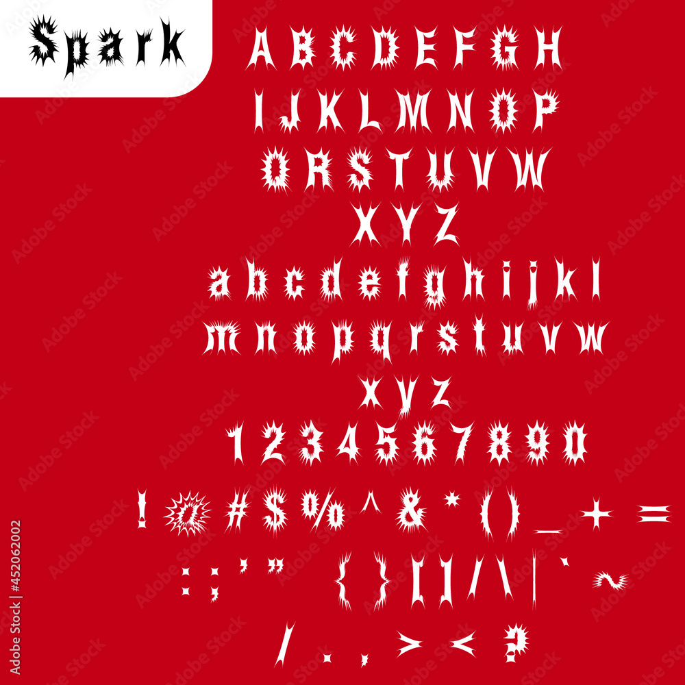 Amazing Vector Fonts Design and Modern Font Vector Design Stock Vector ...