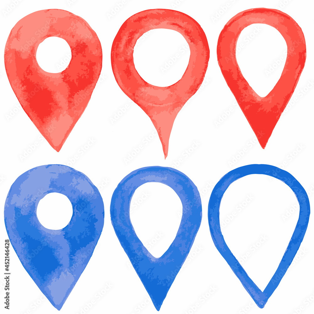 Location Pin Set