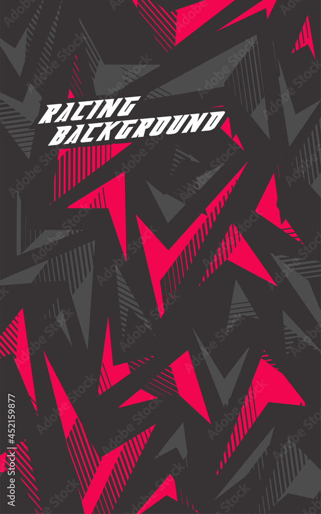 Abstract geometric backgrounds for sports and games. Abstract racing ...