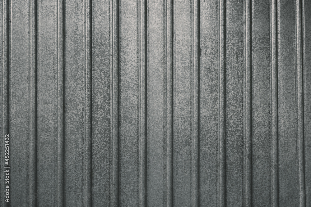 Corrugated zinc metal texture background. galvanized profiled sheet ...