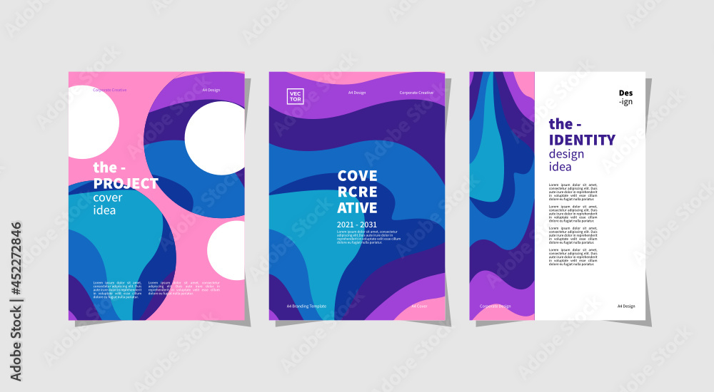 A collection of template design layouts, ready for use for various ...