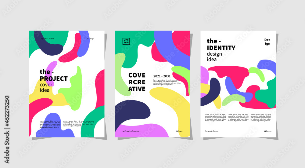 A collection of template design layouts, ready for use for various ...