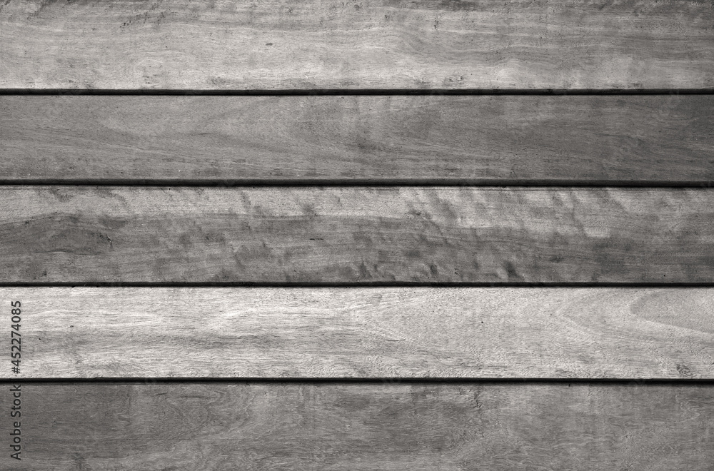 empty art wood wall stack or top view dark wooden grain table or layer ...