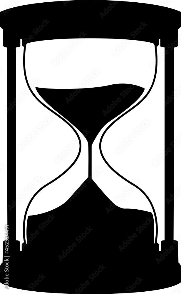 Hourglass, sand glass, sand timer, sand clock Svg, Eps, Dxf , Jpg , Png ...
