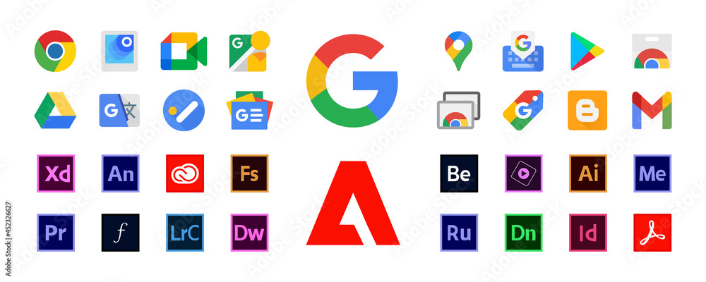 Adobe Products: Acrobat, Illustrator, Premiere Pro, InDesign, Premiere ...